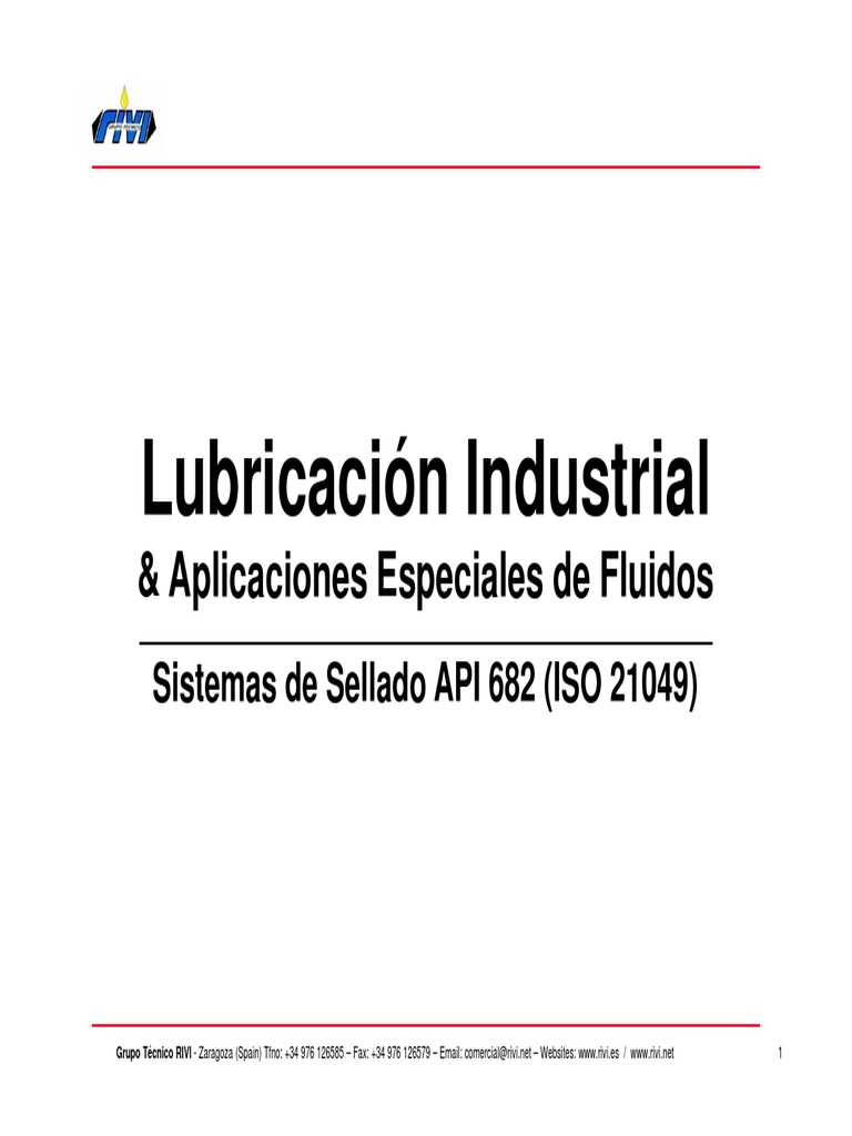 Planes Sellado API 682 | PDF | Bomba | Ingeniería mecánica