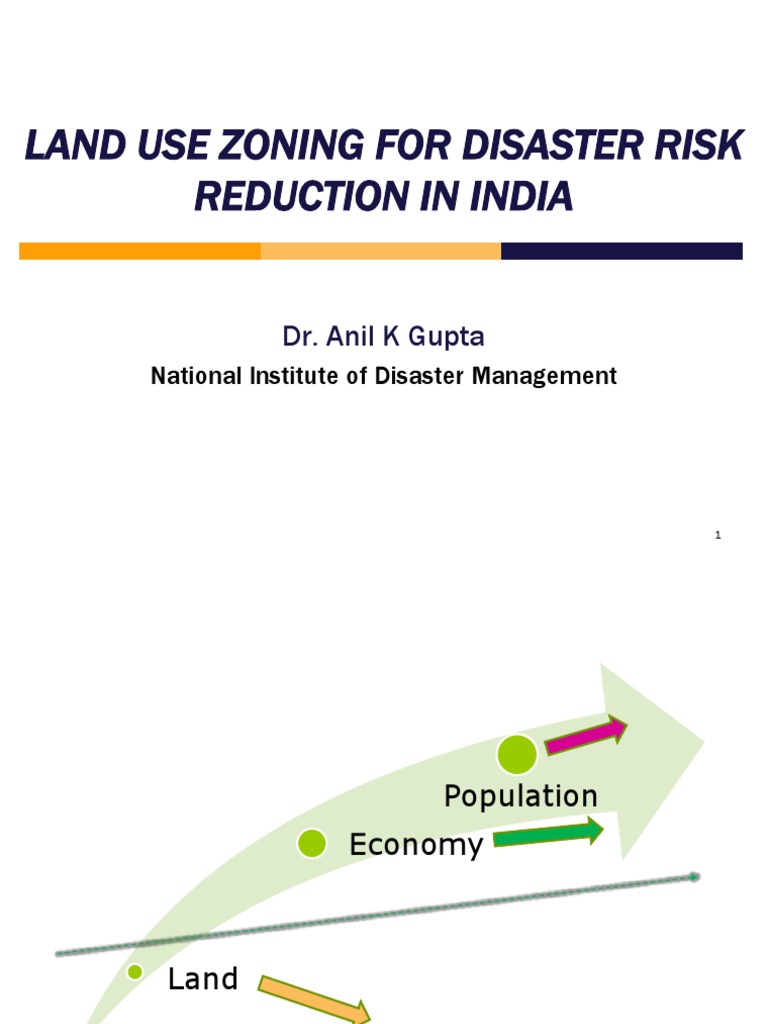 Land Use Zoning for Disaster Risk in India | PDF | Flood | Earth Sciences