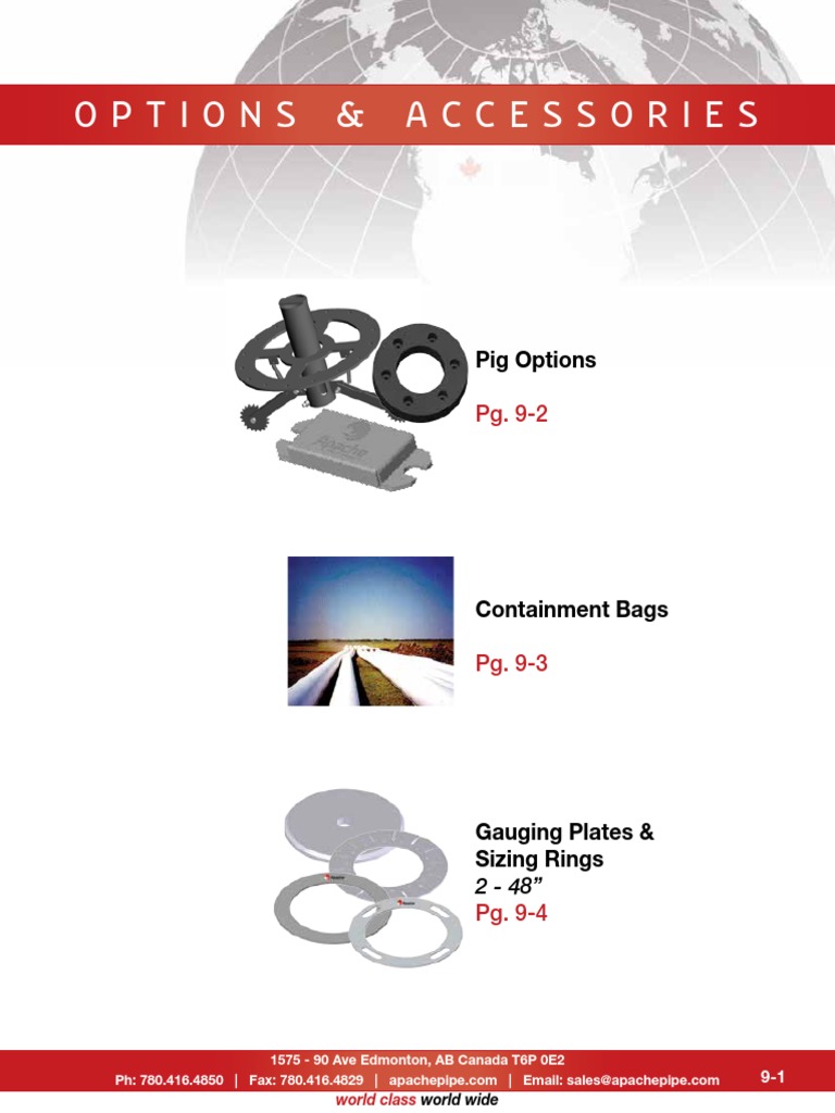 Pigging Accessories Guide | PDF