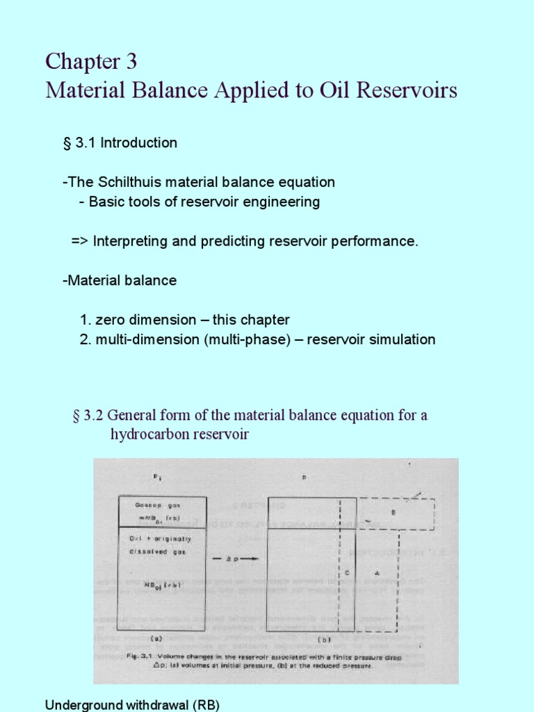 2009 - Chapter 4 Material Balance | PDF | Continuum Mechanics | Applied ...