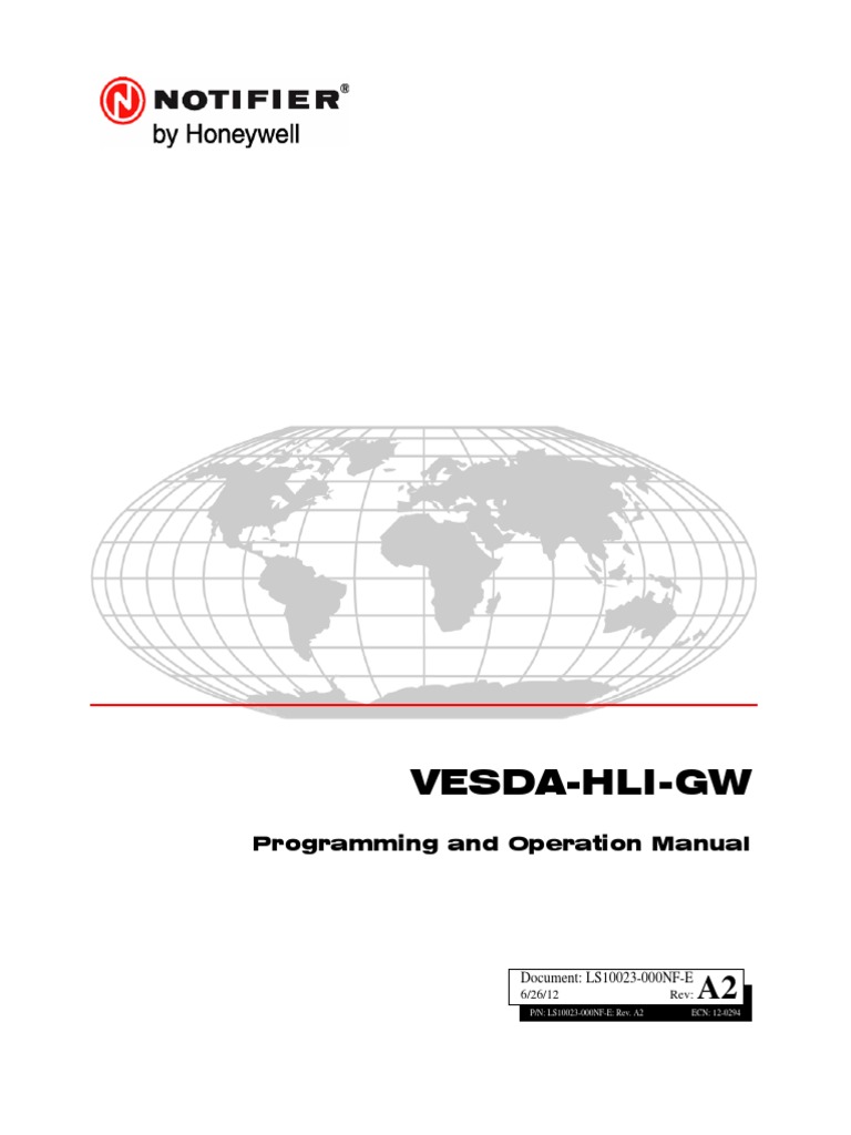 Vesda Hli GW Manual | PDF | Electromagnetic Interference | Gateway ...