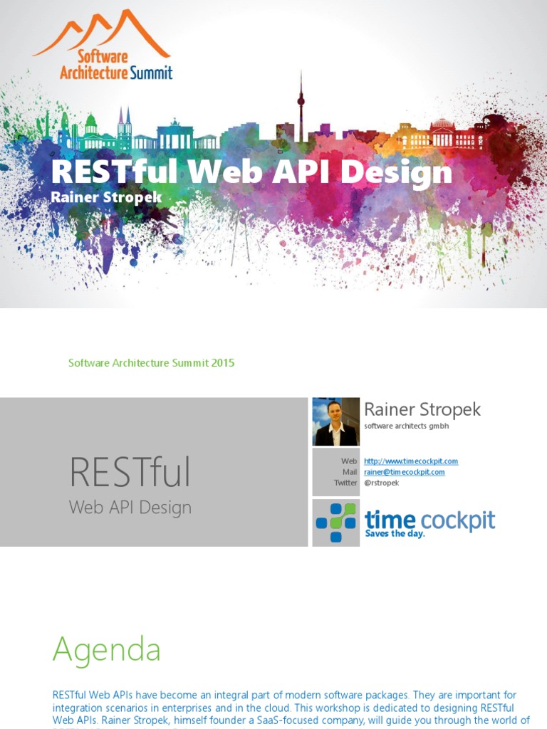 RESTful Web API Design | PDF | Representational State Transfer ...