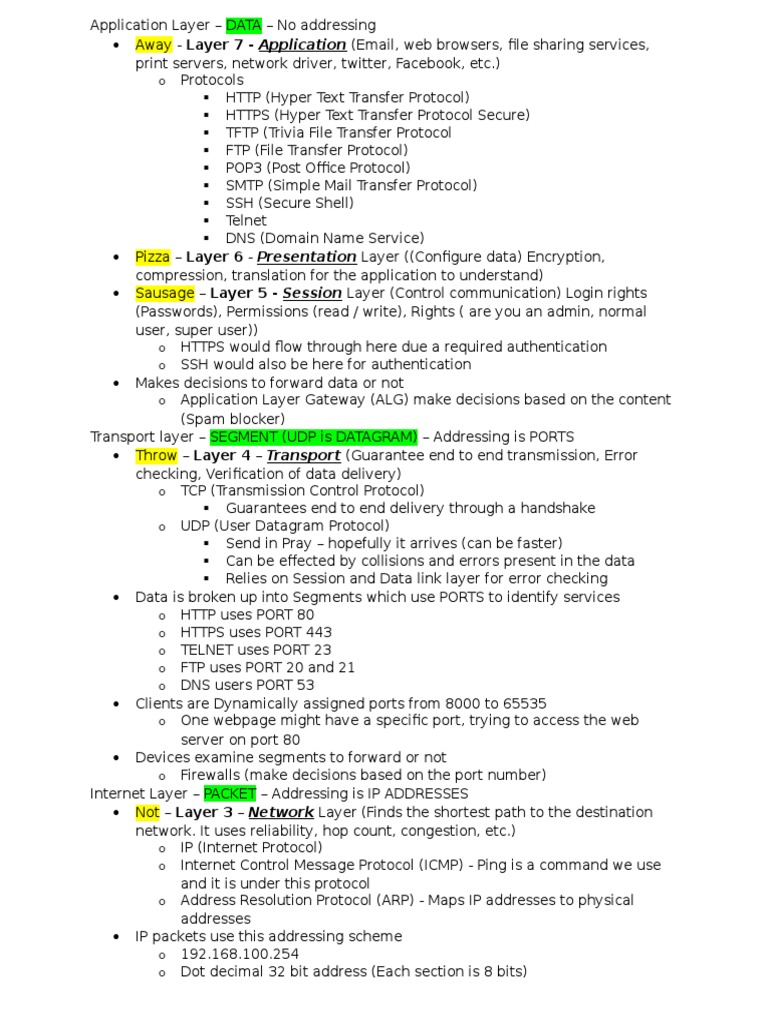 OSI Model | PDF | Osi Model | Computer Network