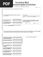 Radical Forgiveness Worksheet | PDF | Forgiveness | Emotions