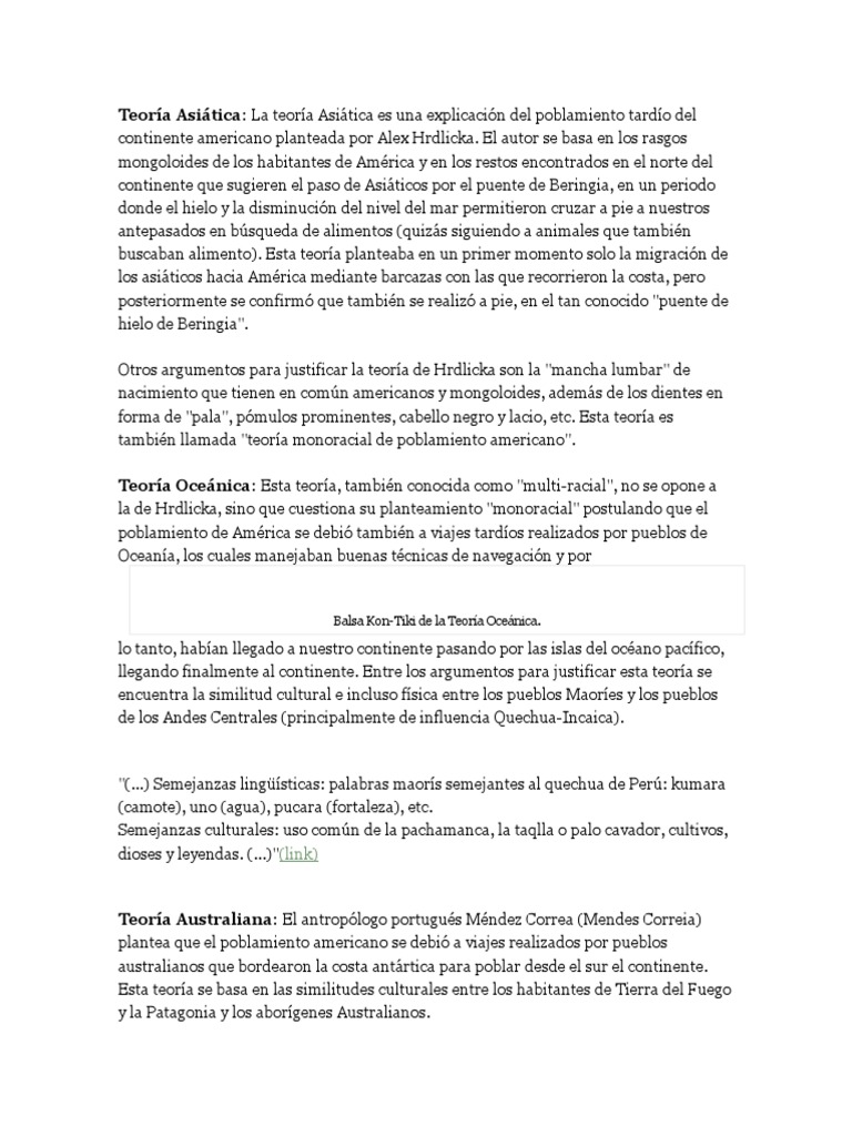 Teoría Asiática | PDF | Américas | Continente