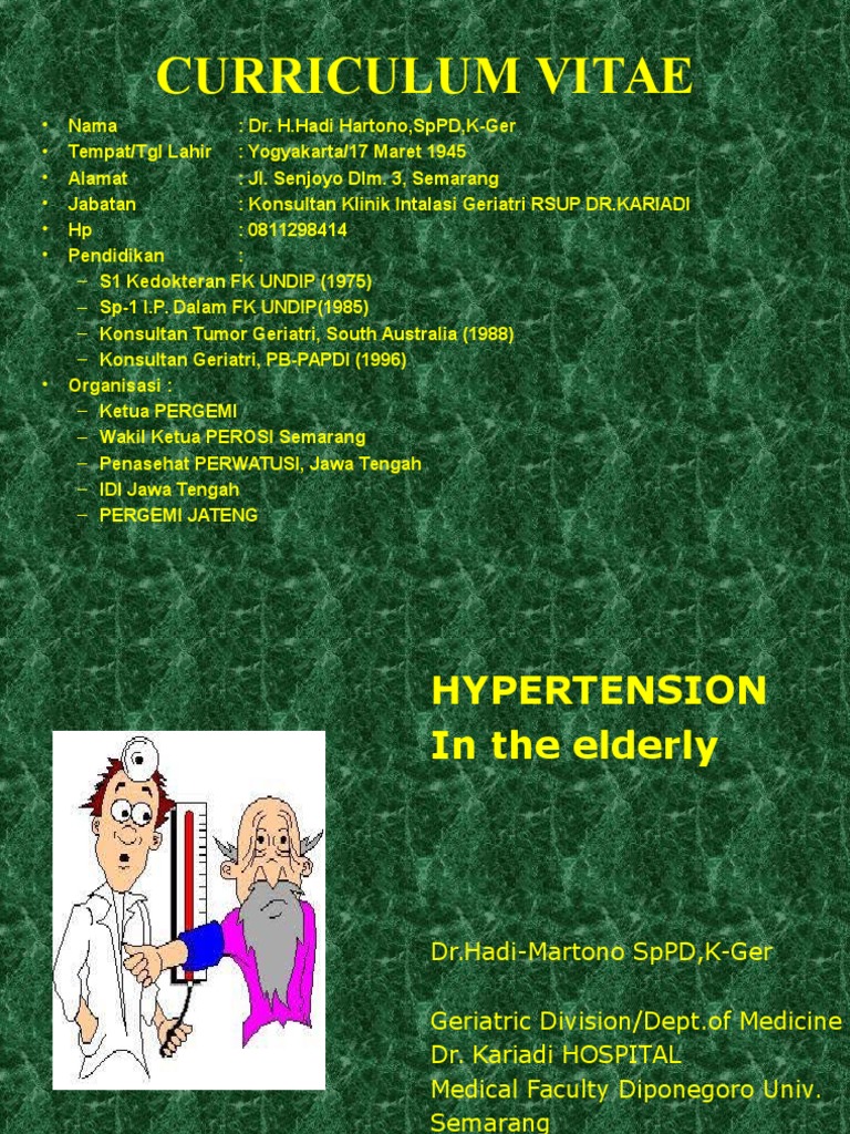 Hypertension Dr. H.hadi Hartono, SPPD, K-Ger - Makasar | PDF ...