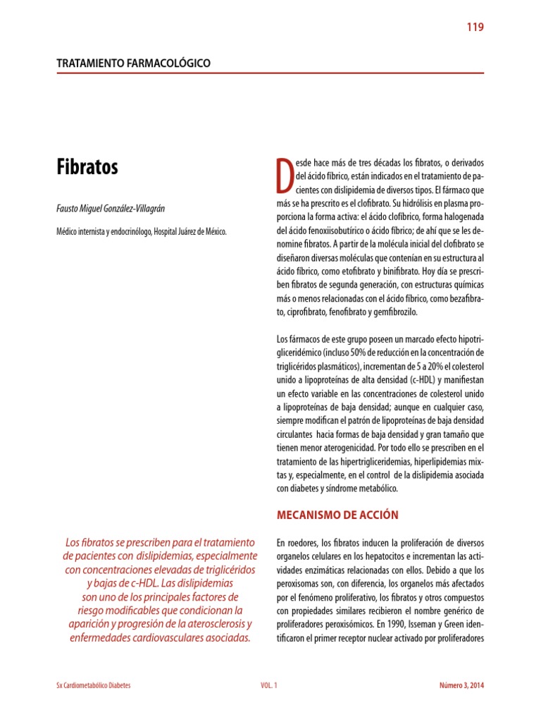 Fibratos | PDF | Bioquímica | Química