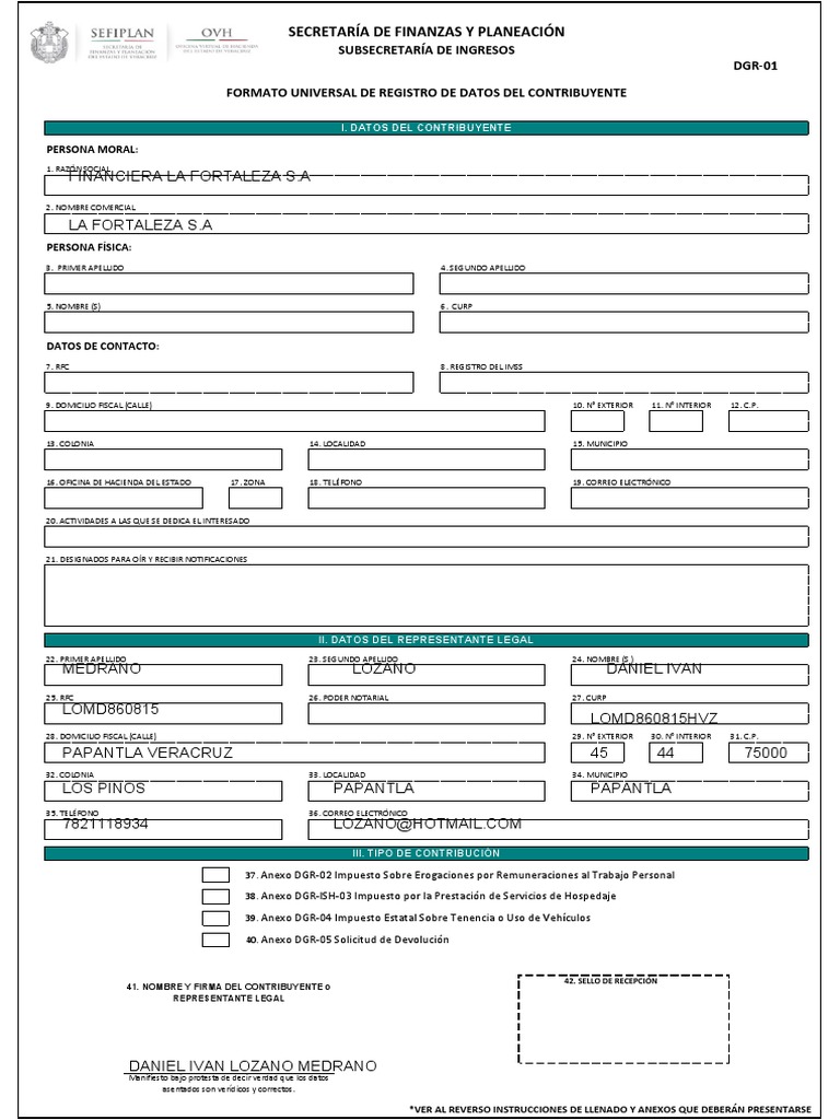 DGR 01 Universal | PDF | Gobierno