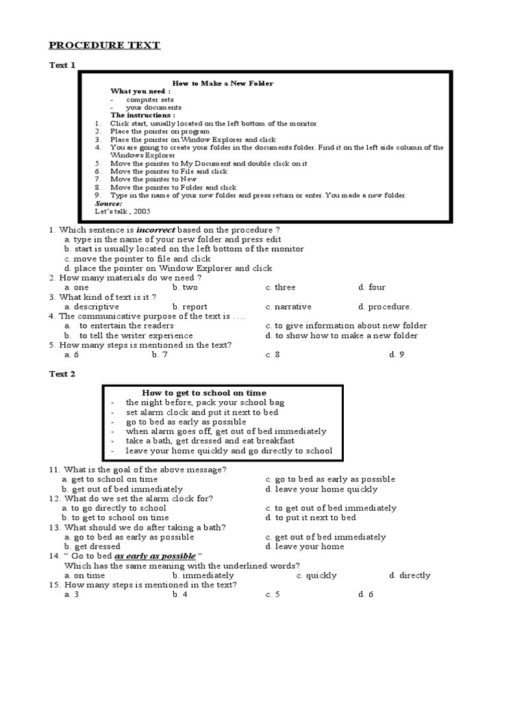 Procedure Text | PDF | Computing | Computing And Information Technology
