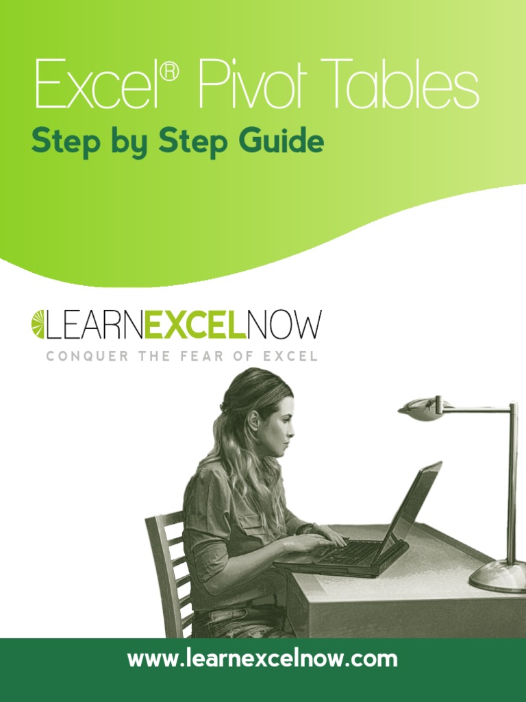 Step by Step Guide: Excel Pivot Tables | PDF | Microsoft Excel | Computing