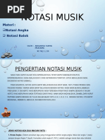 Materi Notasi | PDF | Seni