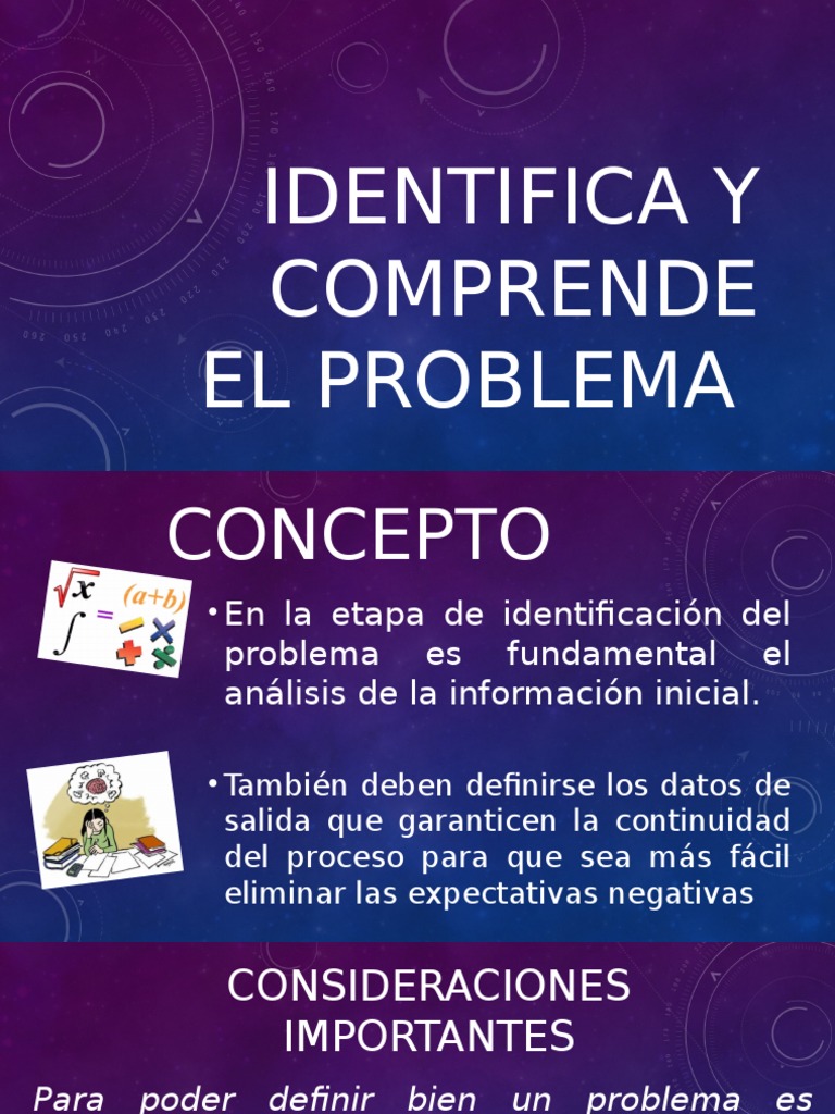 Identifica y Comprende EL PROBLEMA[1]
