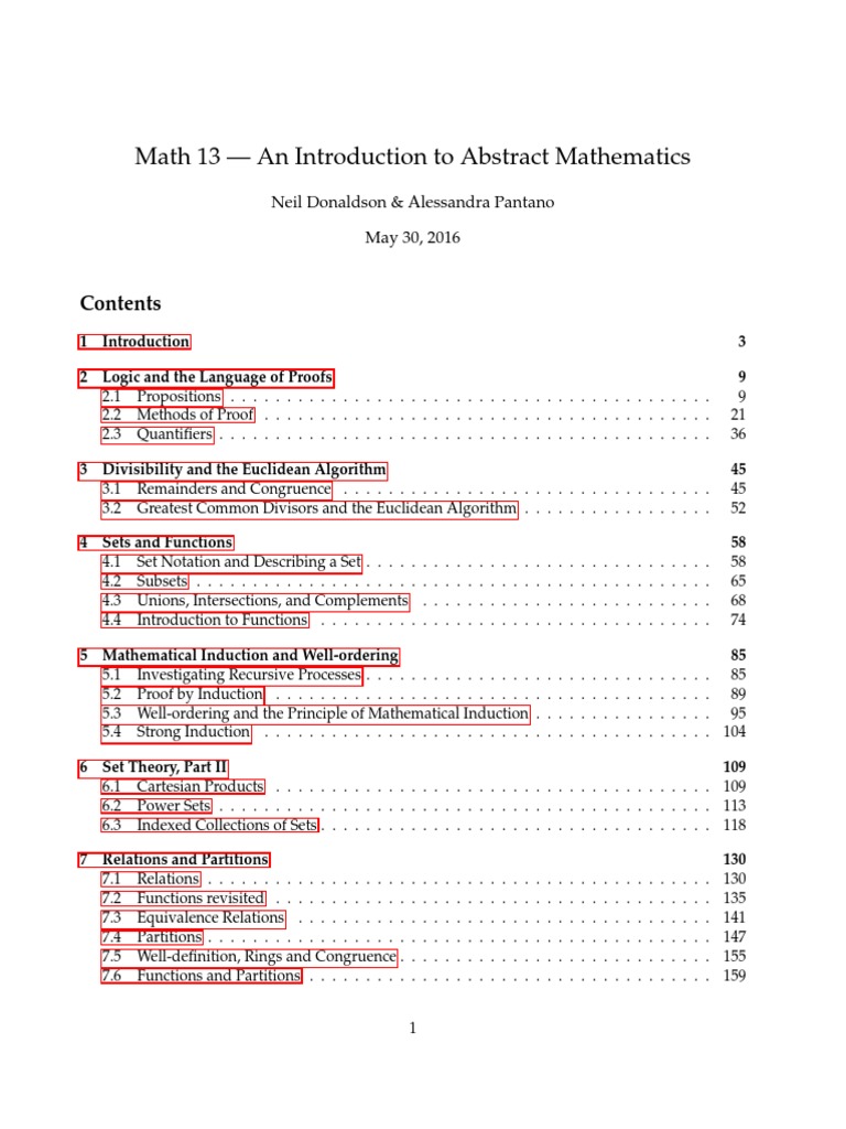 An Introduction To Abstract Mathematics | PDF | Mathematical Proof ...