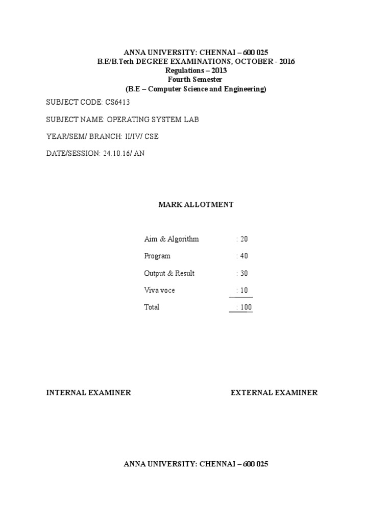 Os Lab | PDF | Scheduling (Computing) | Areas Of Computer Science