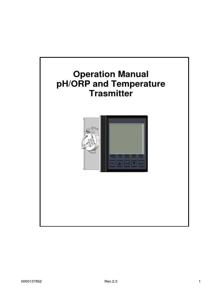 K100 PR en | PDF | Ph | Electrochemistry
