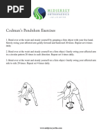 Foot Drop Exercise Ebook Flint Rehab | PDF | Anatomical Terms Of Motion ...