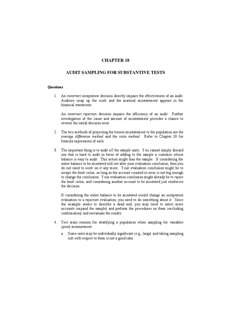 Chapter 18 - Answer PDF | PDF