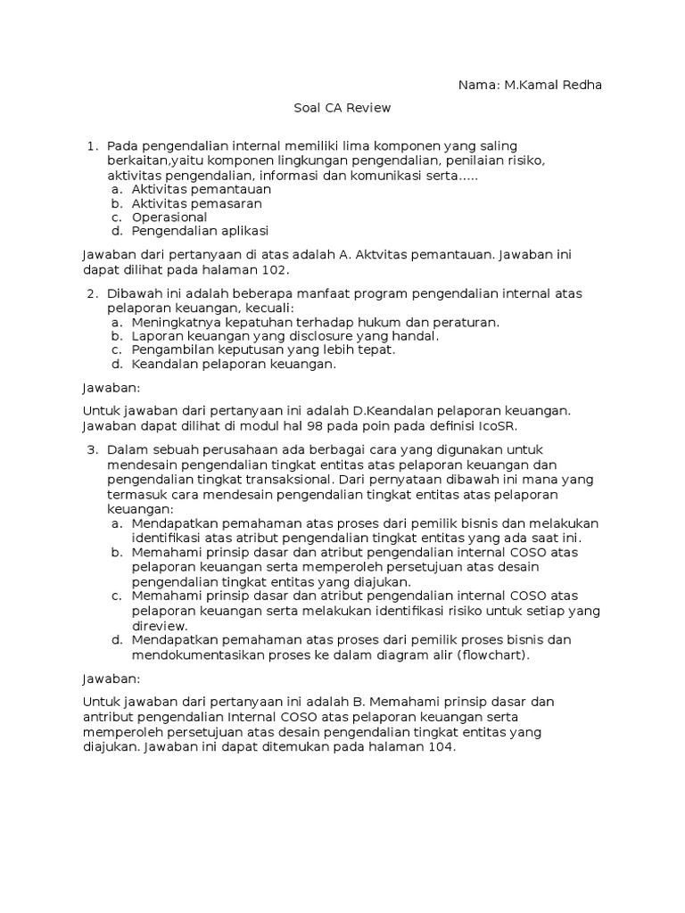 Contoh Soal SIPI | PDF