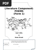 Sad I Ams - Module Lit Form I | PDF | Poetry