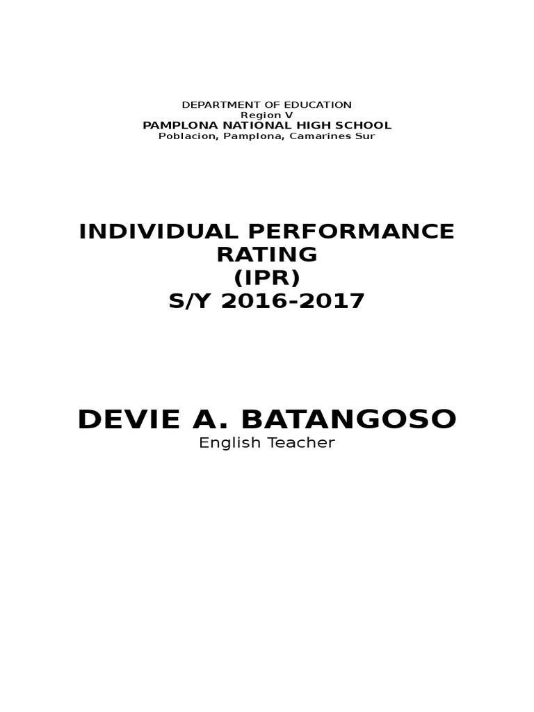 Ipr Cover | PDF