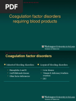 Coagulation Factor Half-Lives Overview | PDF | Coagulation | Blood Proteins