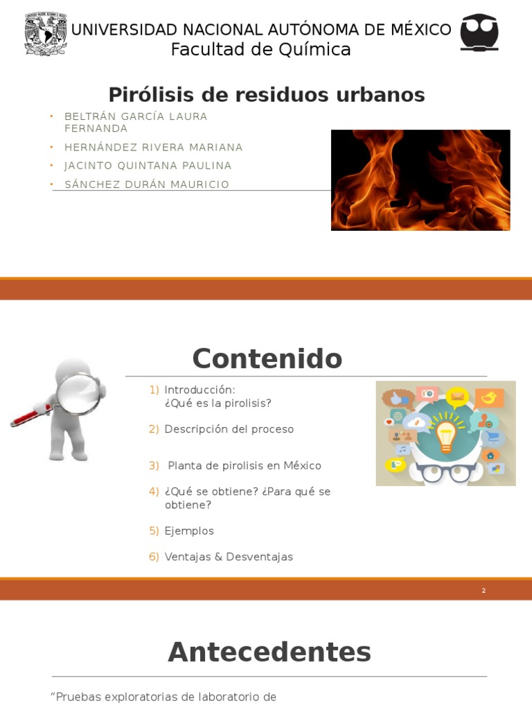 Introducción a la Pirolisis de Residuos | PDF | Pirólisis | Combustibles