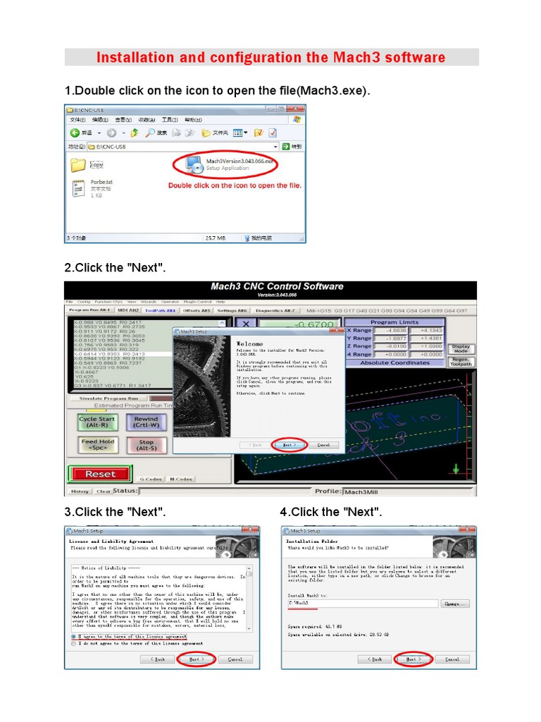 USB MACH3 Install and Setting | PDF