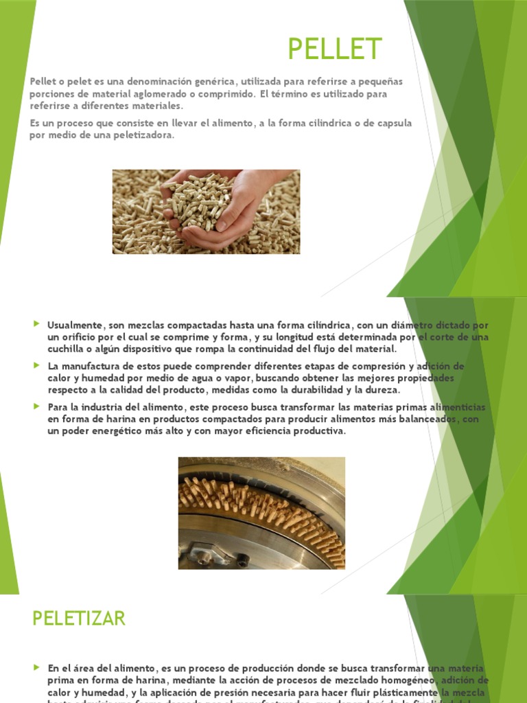 Proceso de peletizado y sus beneficios para la alimentación animal ...