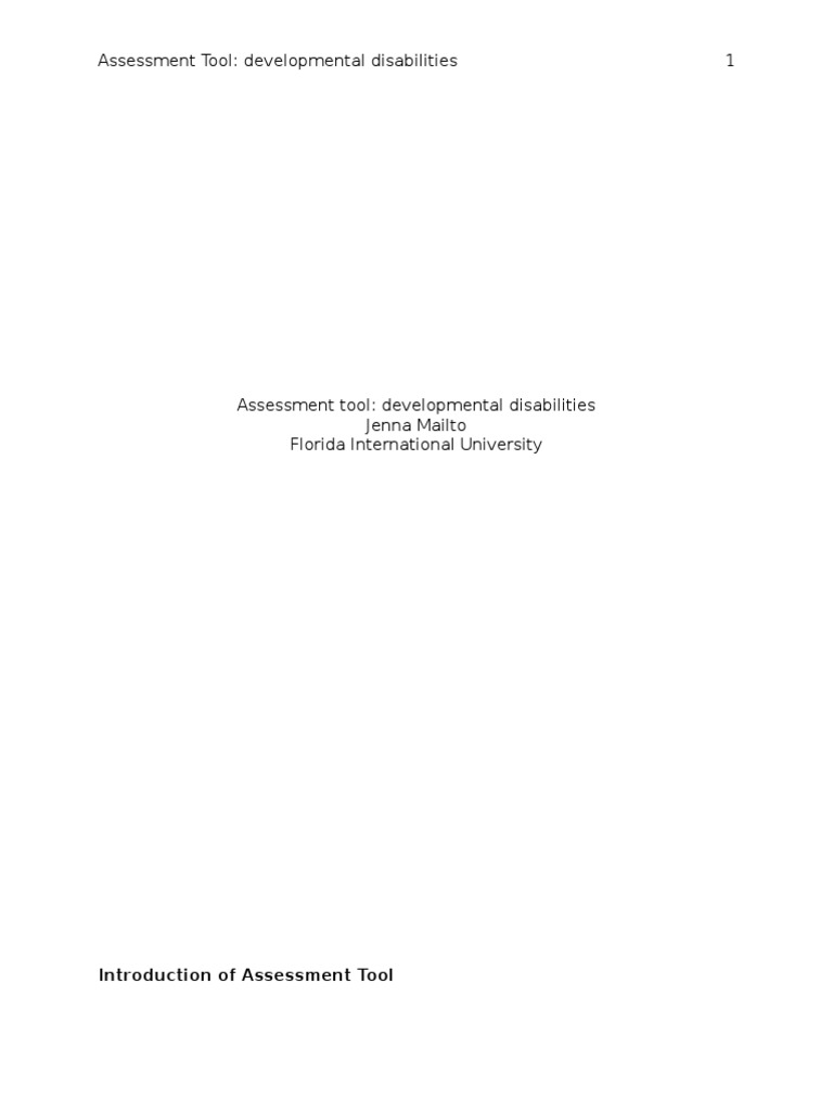 Assessment Tools | PDF | Psychological Evaluation | Survey Methodology