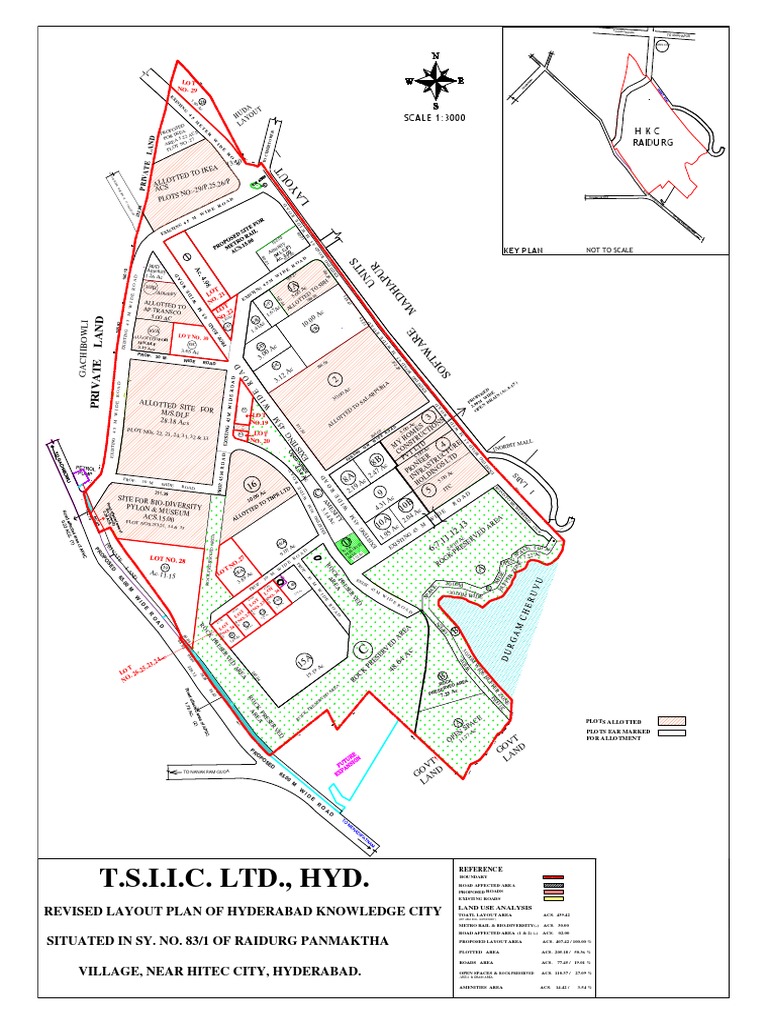 Raidurg Layout Model | PDF