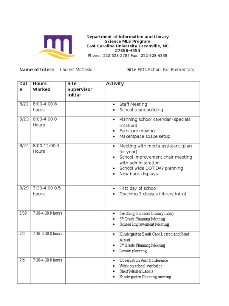 Internship Hours | PDF | Internship | Job Hunting