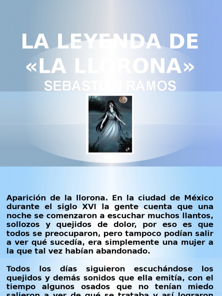 La Leyenda de La Llorona | PDF
