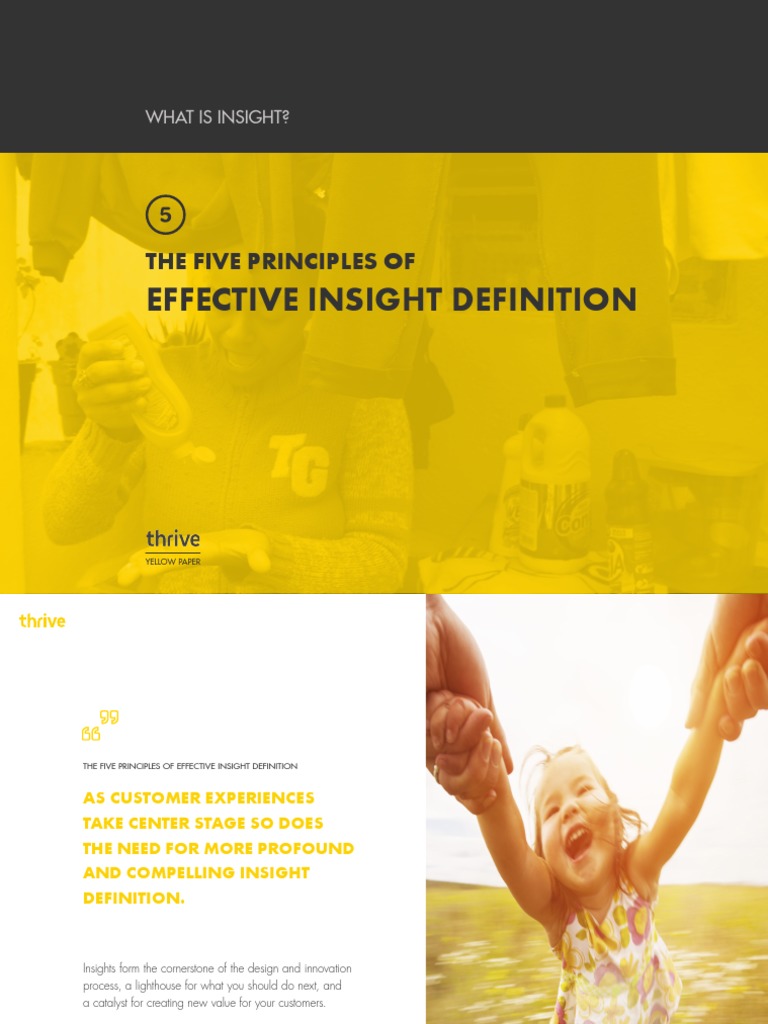 Effective Insight Definition Guide | PDF | Insight | Cognitive Science