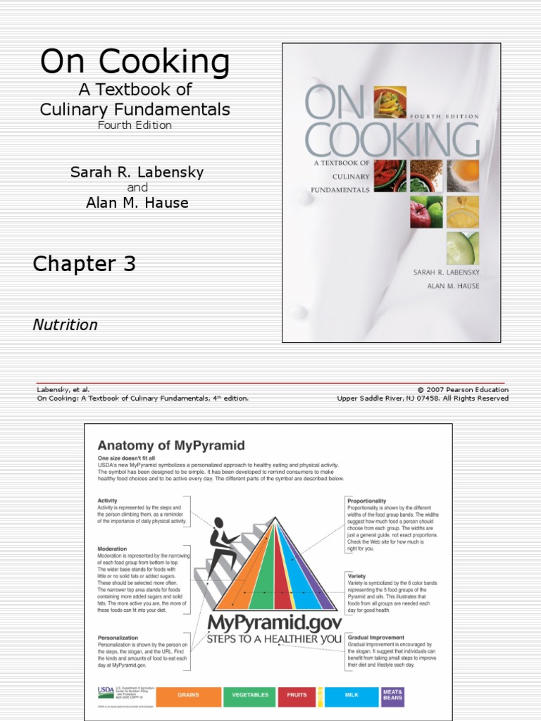 On Cooking: A Textbook of Culinary Fundamentals | PDF