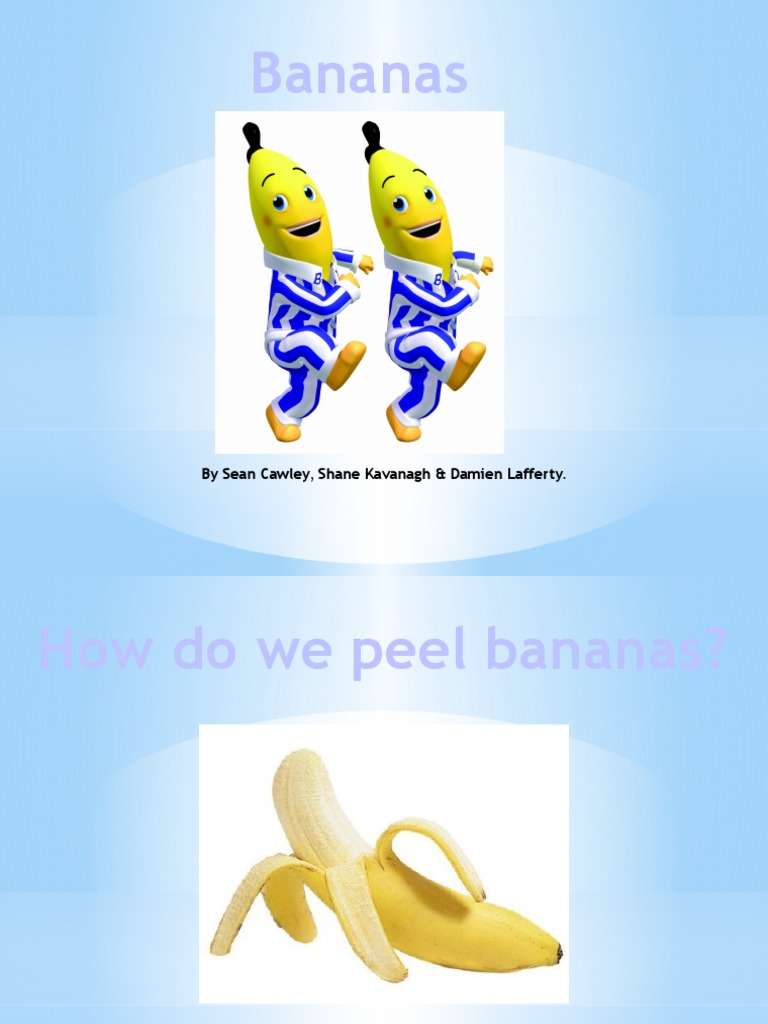 Bananas: by Sean Cawley, Shane Kavanagh & Damien Lafferty | PDF
