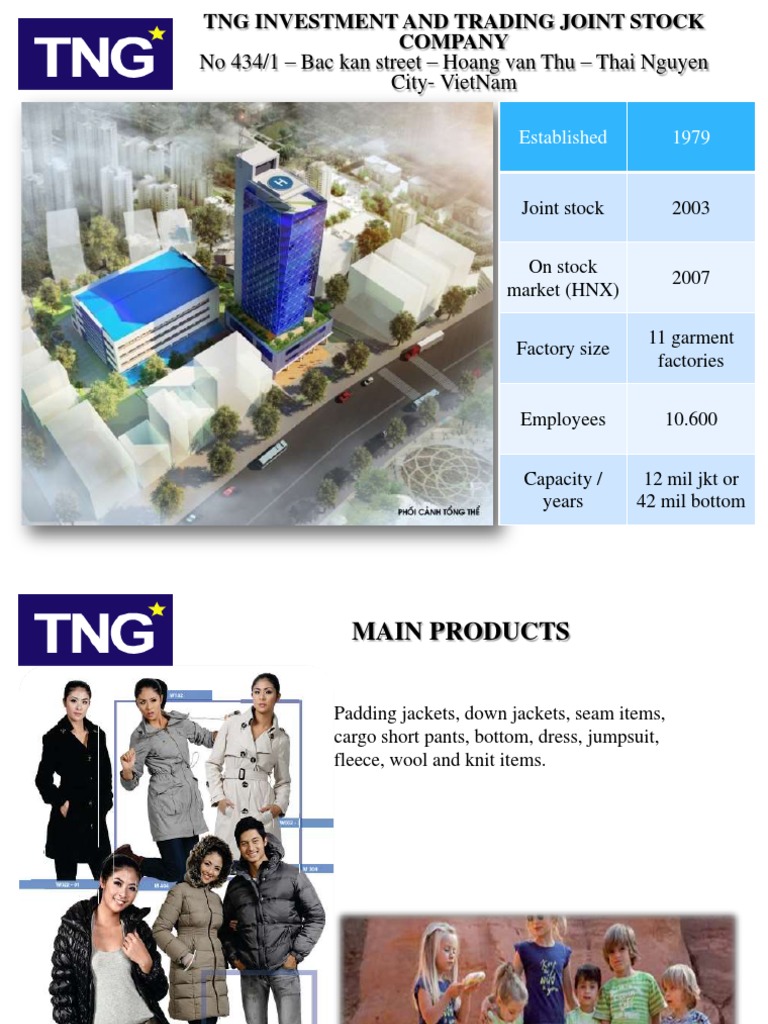 TNG Profile 2016 English | PDF | Clothing | Textiles