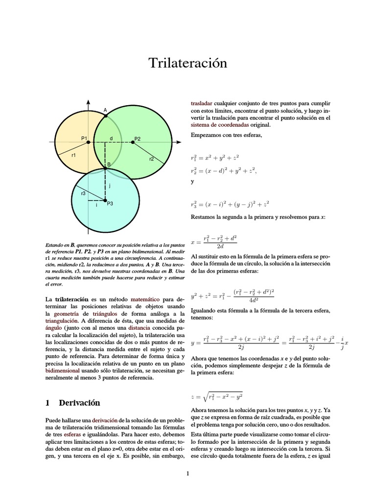 Trilateración | Geometria clasica | Euclides