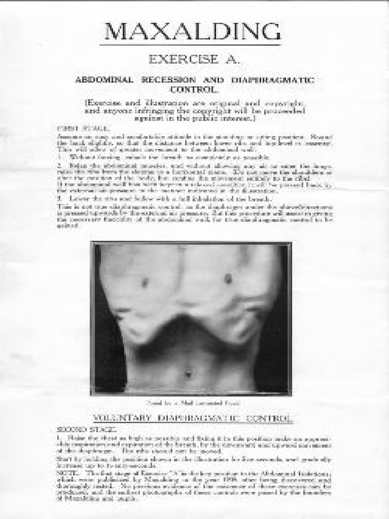 Max Exercises | PDF