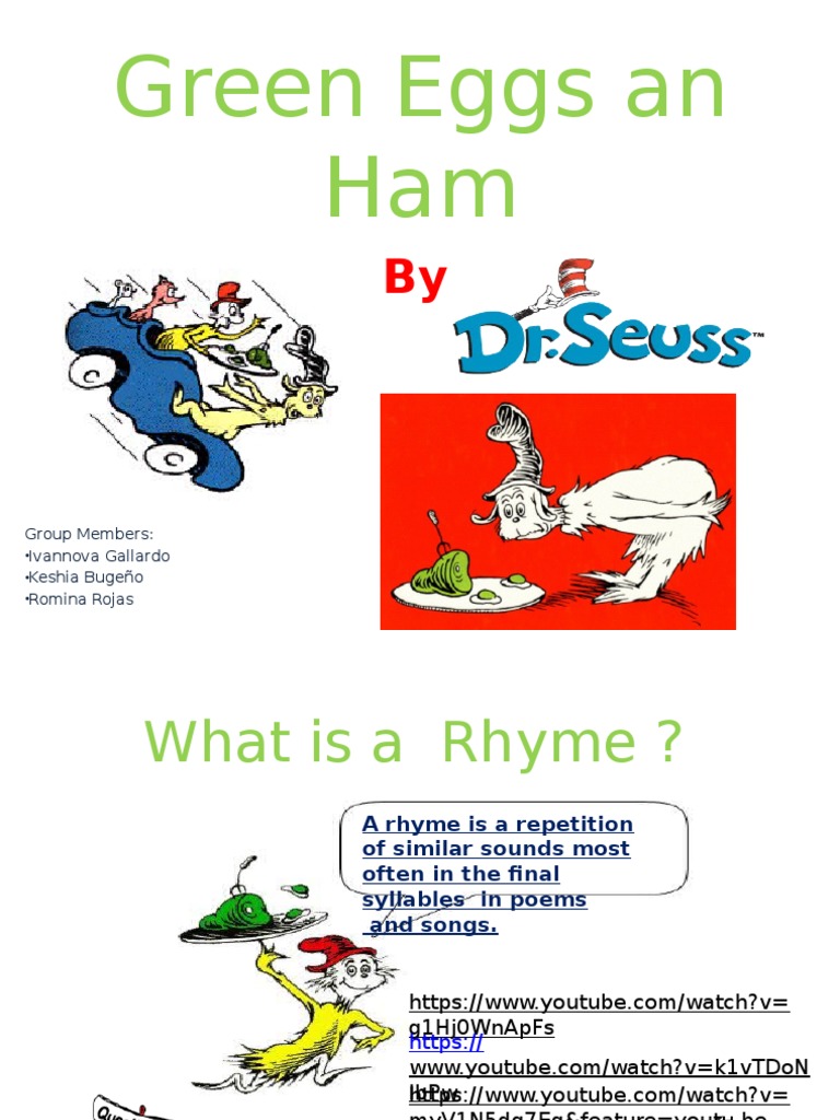 Green Eggs and Ham | PDF