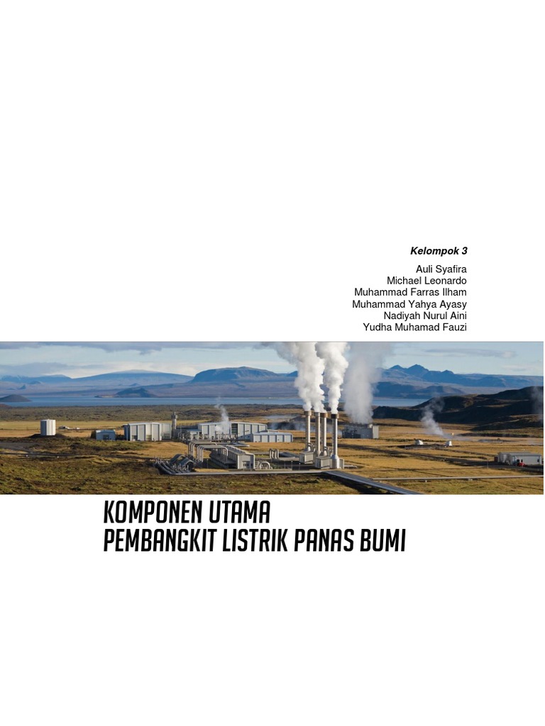 Komponen Utama PLTP | PDF | Griya & Taman