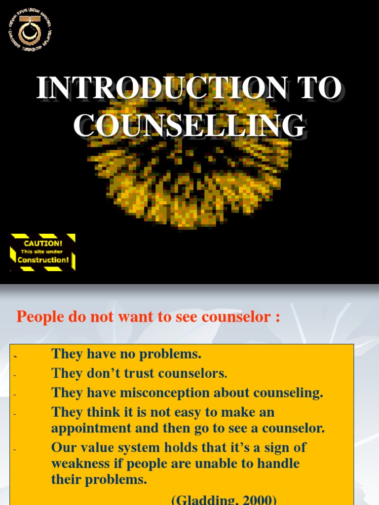 Introduction To Counselling | PDF | Mental Disorder | Psychiatrist