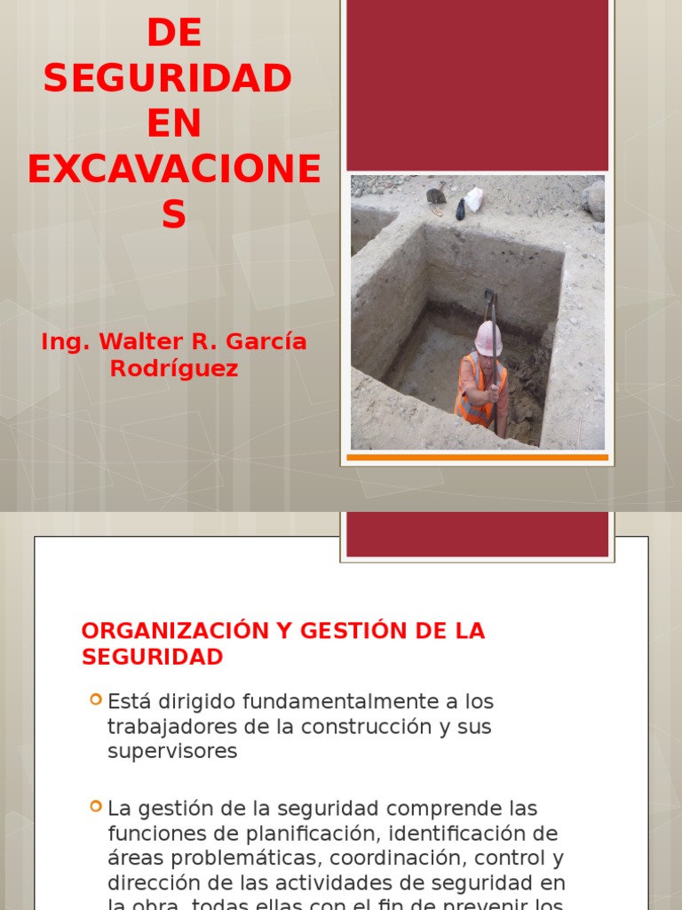 5 Medidas De Seguridad En Excavaciones Accidentes La Seguridad
