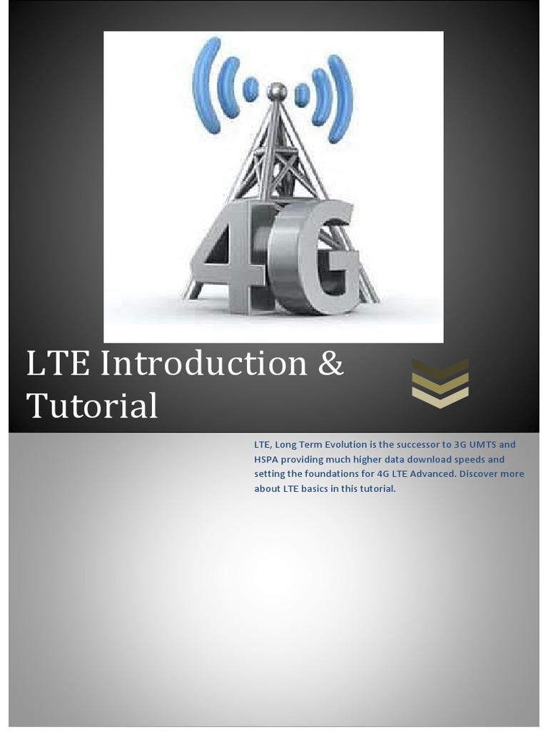 LTE Long Term Evolution Tutorial PDF | PDF | Mimo | Duplex (Telecommunications)