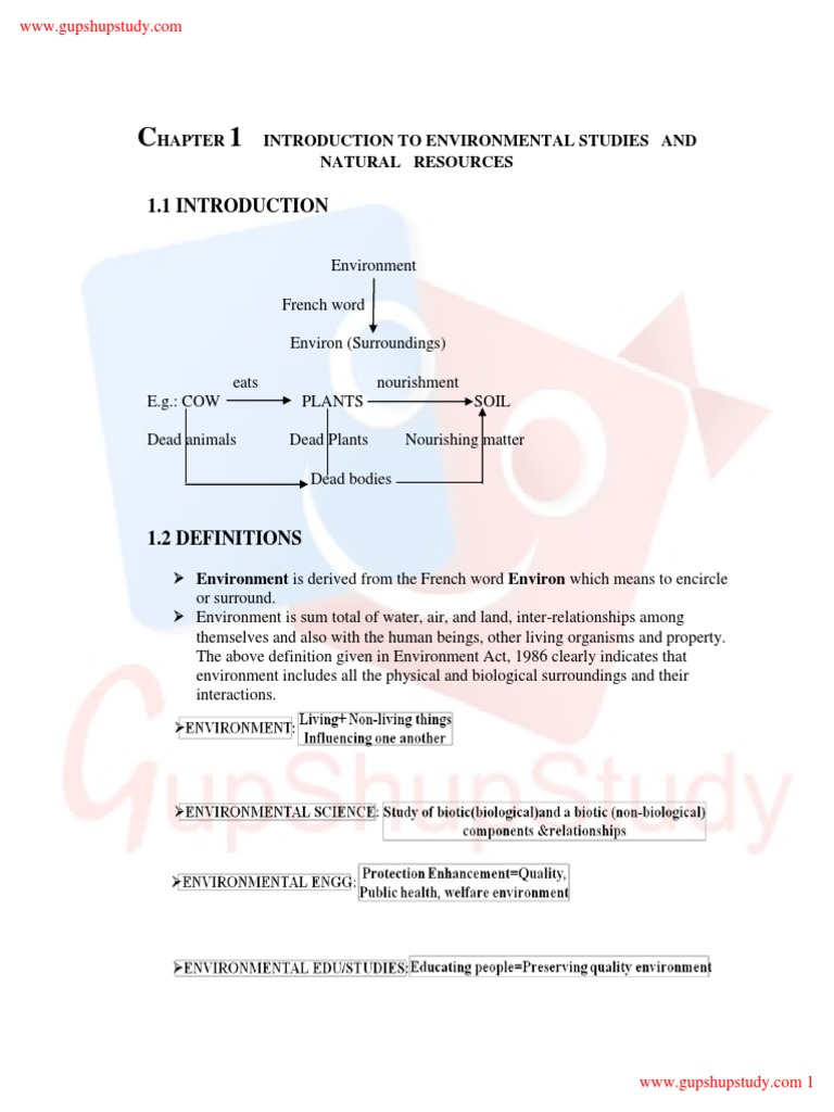 Environmental Studies | PDF | Deforestation | Evaporation