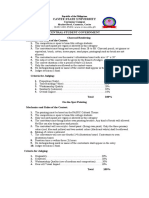 Special Program in The Arts (Spa) I. Vision and Mission A. Vision | PDF ...