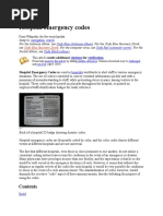 Standardized Hospital Colour Codes | PDF | Emergency | Emergency Management