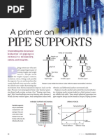 Pipe Support Design Guidelines | PDF | Pipe (Fluid Conveyance) | Stress ...