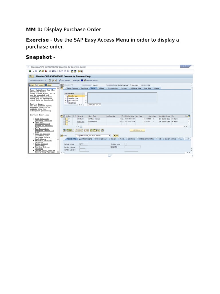 Group6 - SAP Assignment On MM | PDF