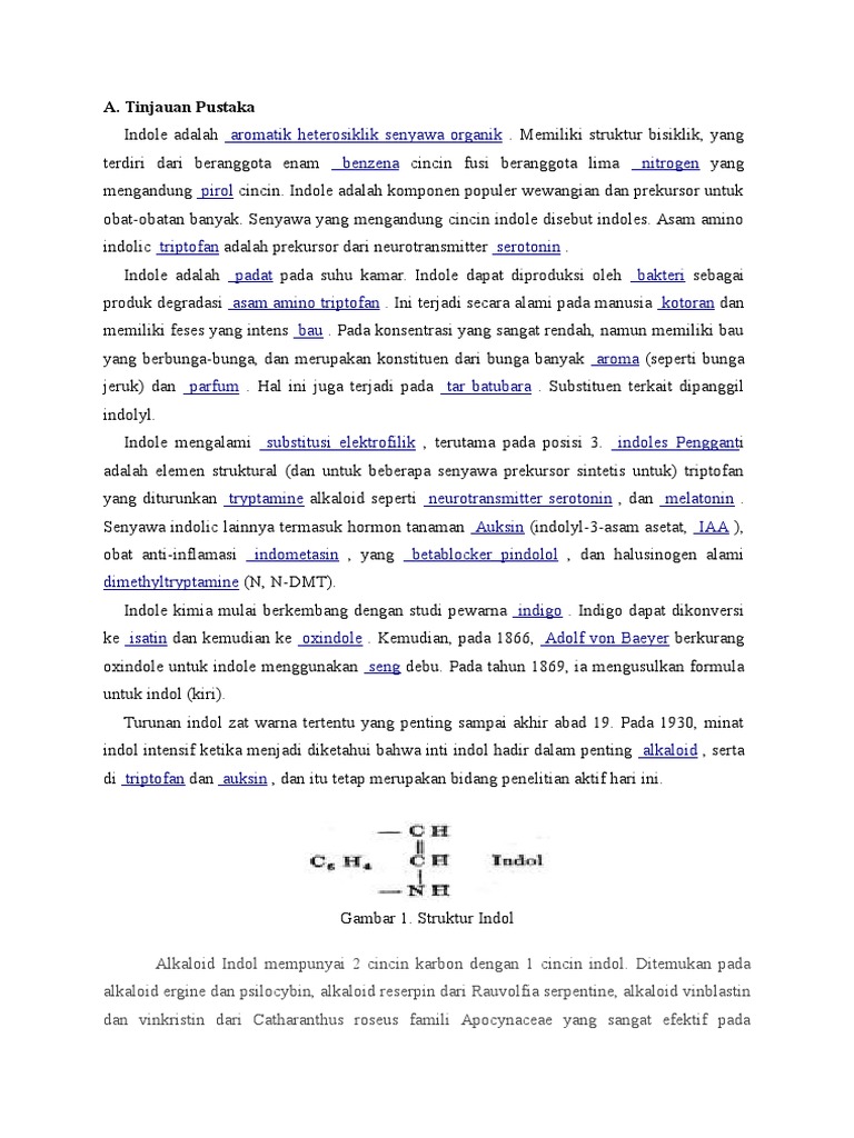 Alkaloid Indol | PDF