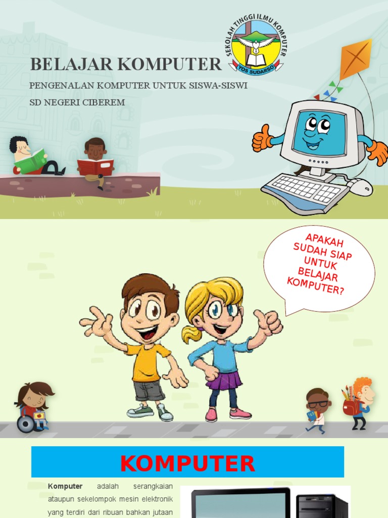 Pengenalan Komputer Untuk Anak Sd - Jawabanku.id